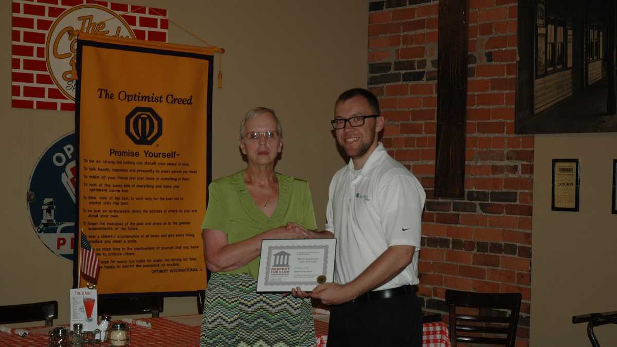 Optimist Award Winners