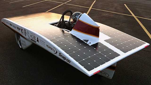 ISU team takes second in solar challenge