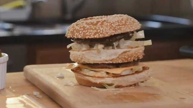 Video reveals how to make Big Mac at home