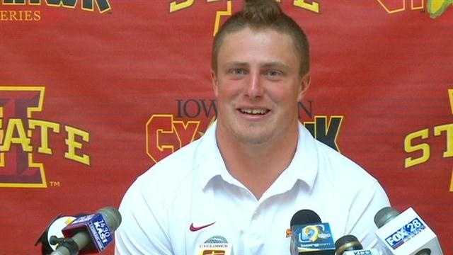 Former ISU, Waukee player Jake Knott suspended from NFL team