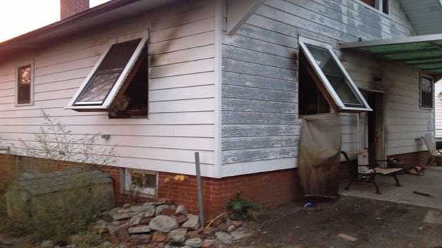 Windows blown out in morning blast