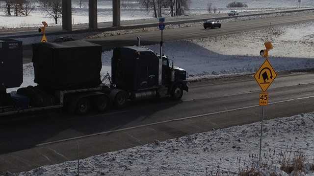 New ramp warning signs alert drivers