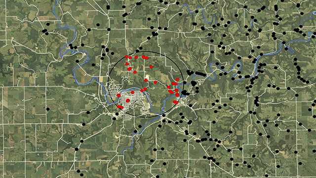 Scientists find evidence of Iowa meteor crater
