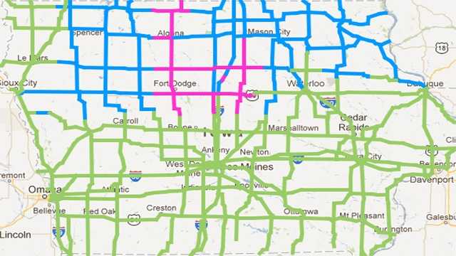 Road conditions check for PM commute