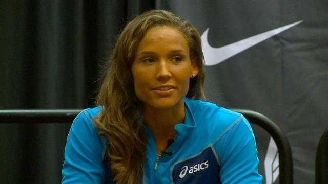 Lolo Jones about to begin Olympic run