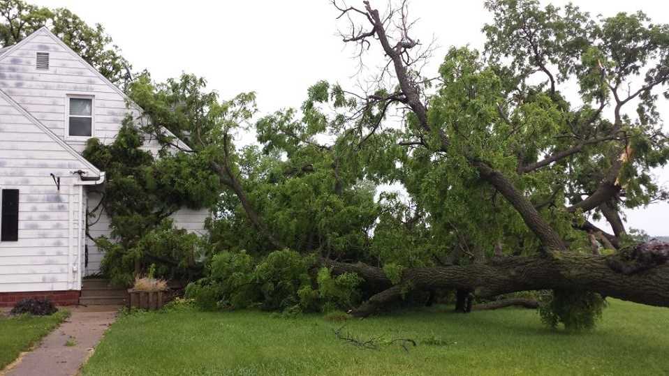 Photos: Storm damage in Iowa June 24