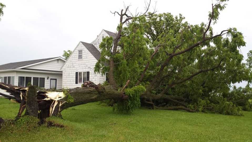 Photos: Storm damage in Iowa June 24