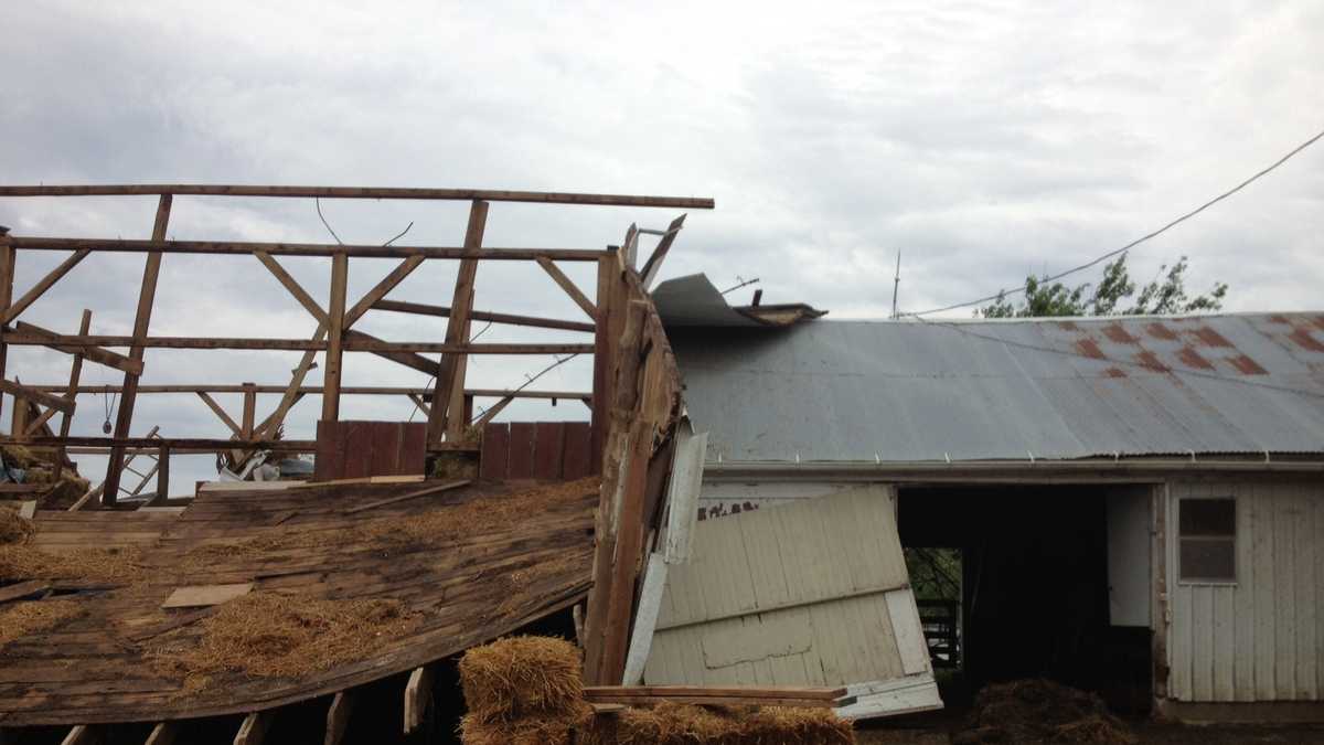 Photos: Storm damage in Rhodes