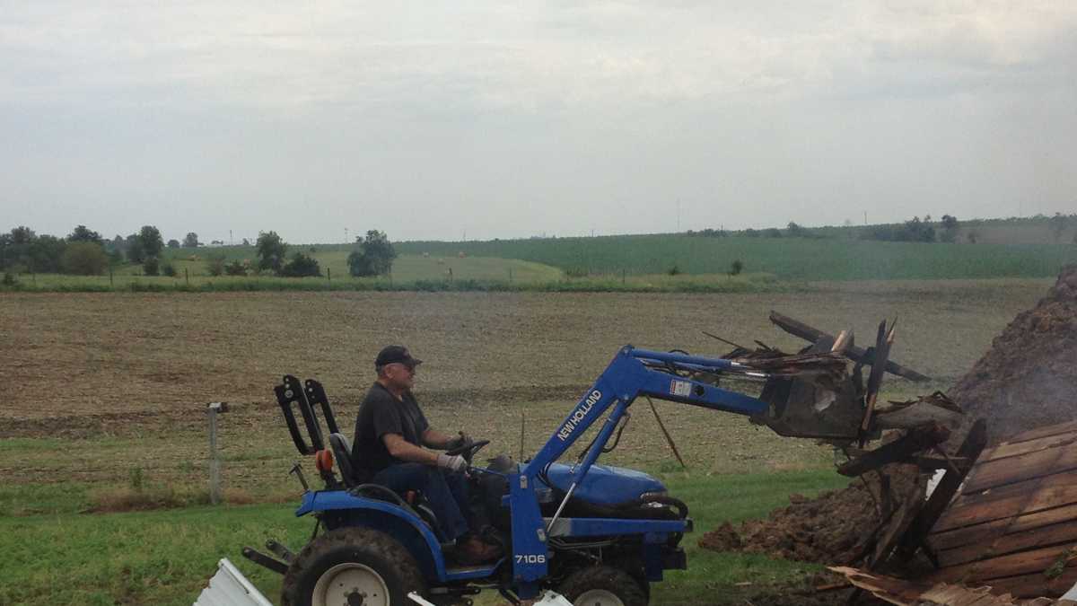 Photos: Storm damage in Rhodes