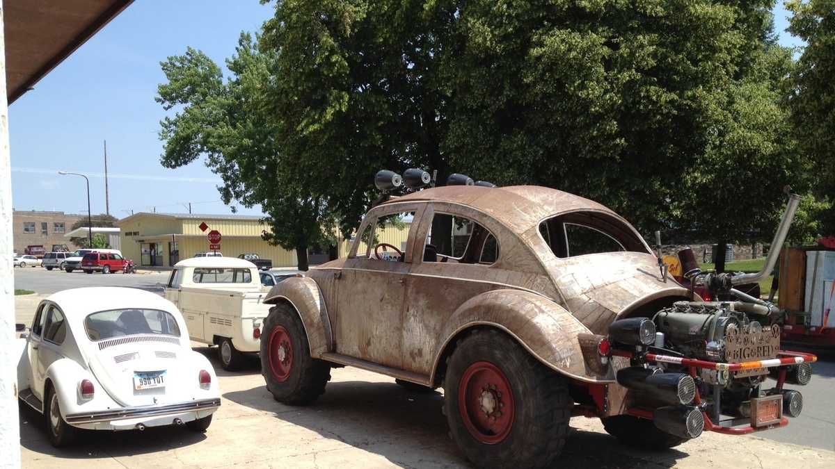 Photos: Iowan builds monster VW bug