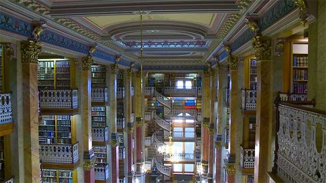 Photos: Tour Iowa State Capitol's Law Library