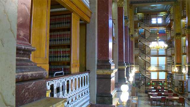 Photos: Tour Iowa State Capitol's Law Library