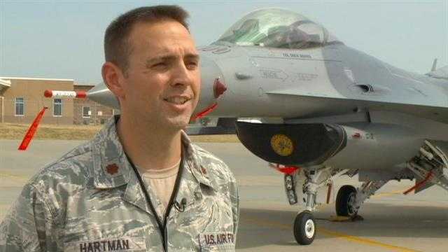 Iowa's F-16s transfered to Atlantic City, receive sendoff