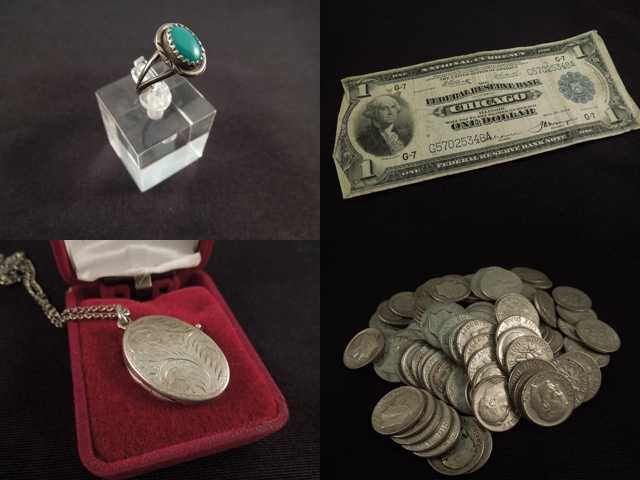 Unclaimed items go up for auction