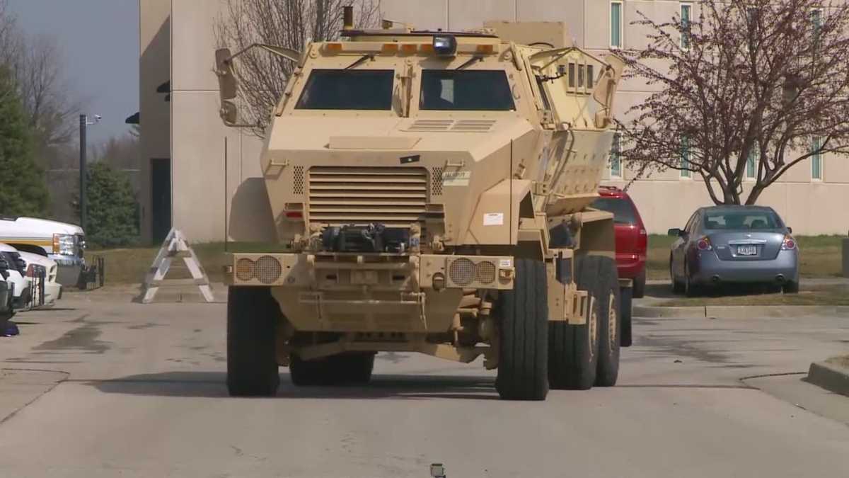 Officers use Tactical Rescue Unit during domestic incident