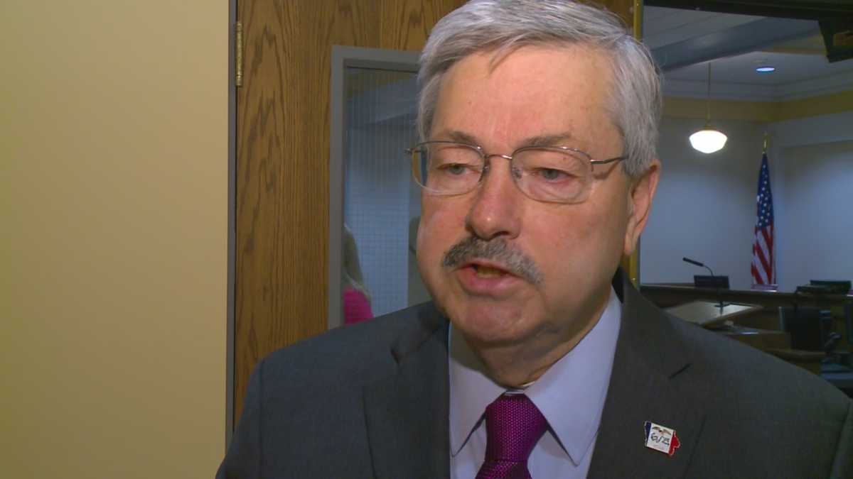 Branstad talks to KCCI about just approved cannabis oil bill