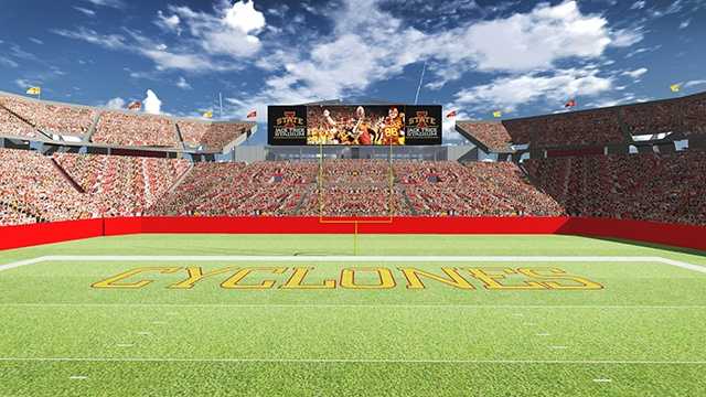 Photos: Sneak peek inside ISU stadium upgrades
