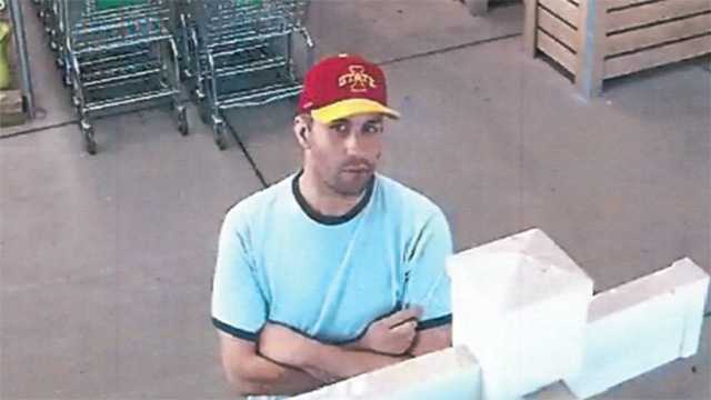 Police report arrest in $850 Menards theft