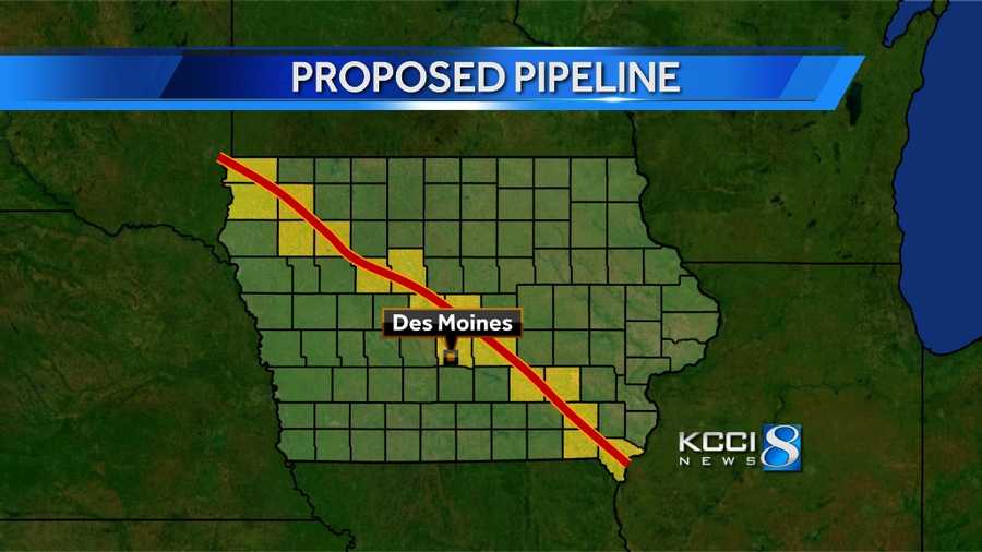 New oil pipeline proposed across 17 Iowa counties New oil pipeline proposed across 17 Iowa counties