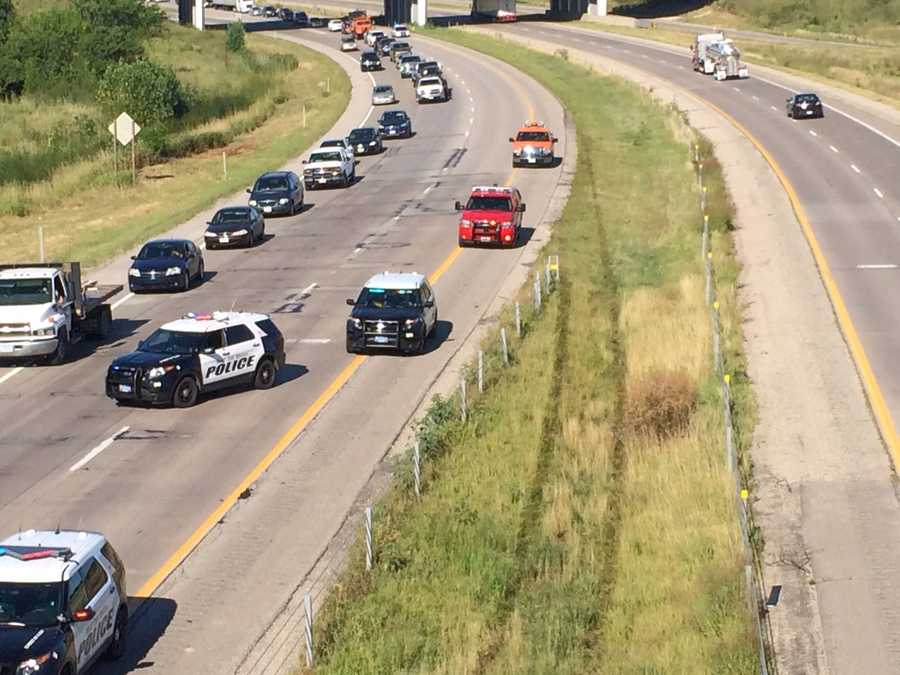 Photos: Serious crash reported on Interstate 80