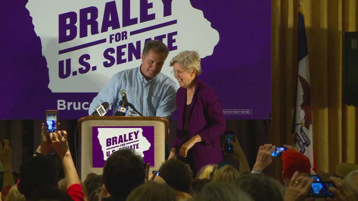 Braley calls Elizabeth Warren a 'shining star'