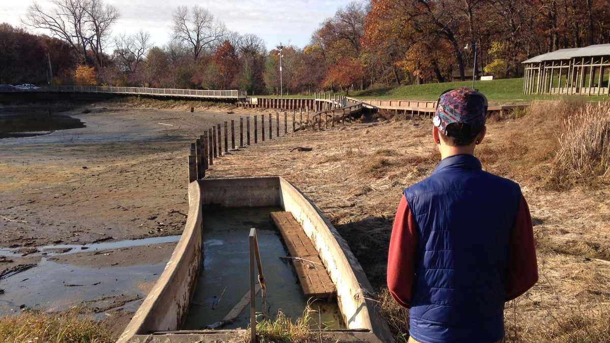 Here's the story behind park's disappearing pond