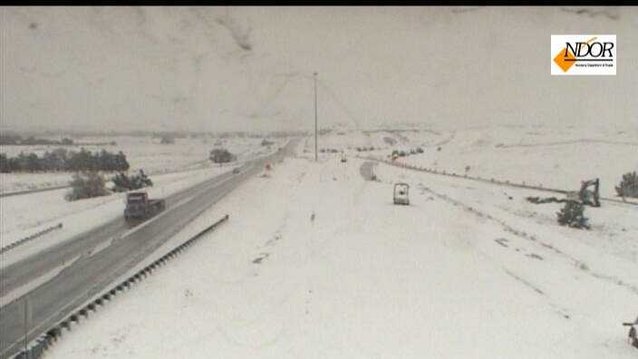 Snow 1-2 inches fell in Nebraska, headed our way?