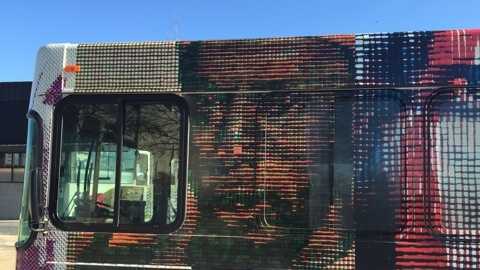 Photos: Look for new DART bus art