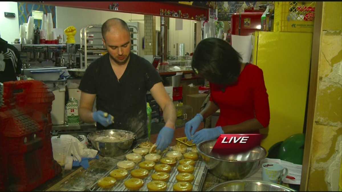 Time to make the 'Djonuts' with Emmy Victor