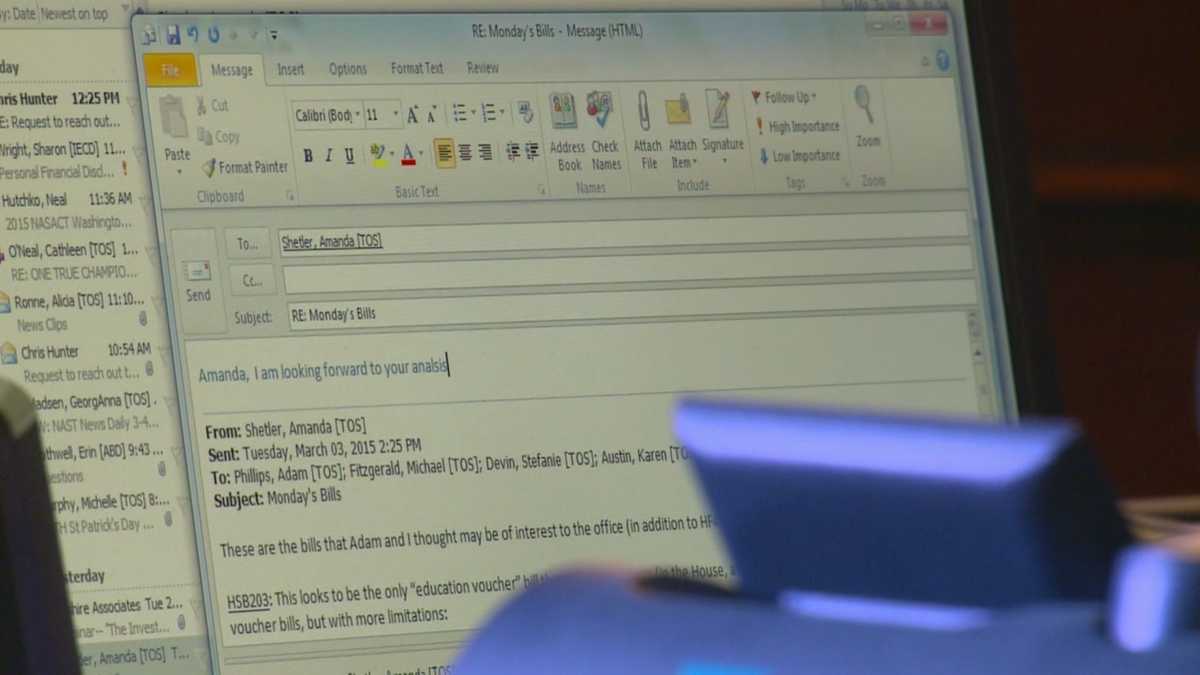 Are state employees required to use official email?