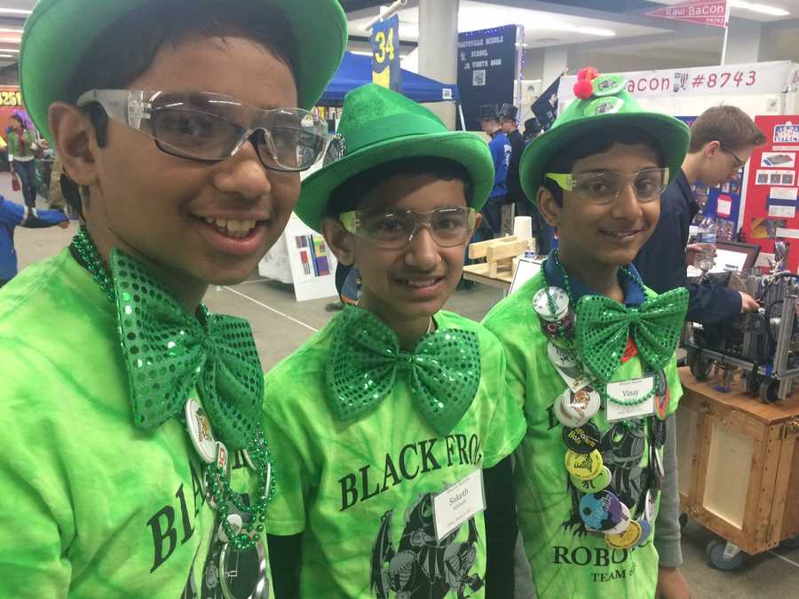 Photos: 72 teams from 13 states battle in robotics competition