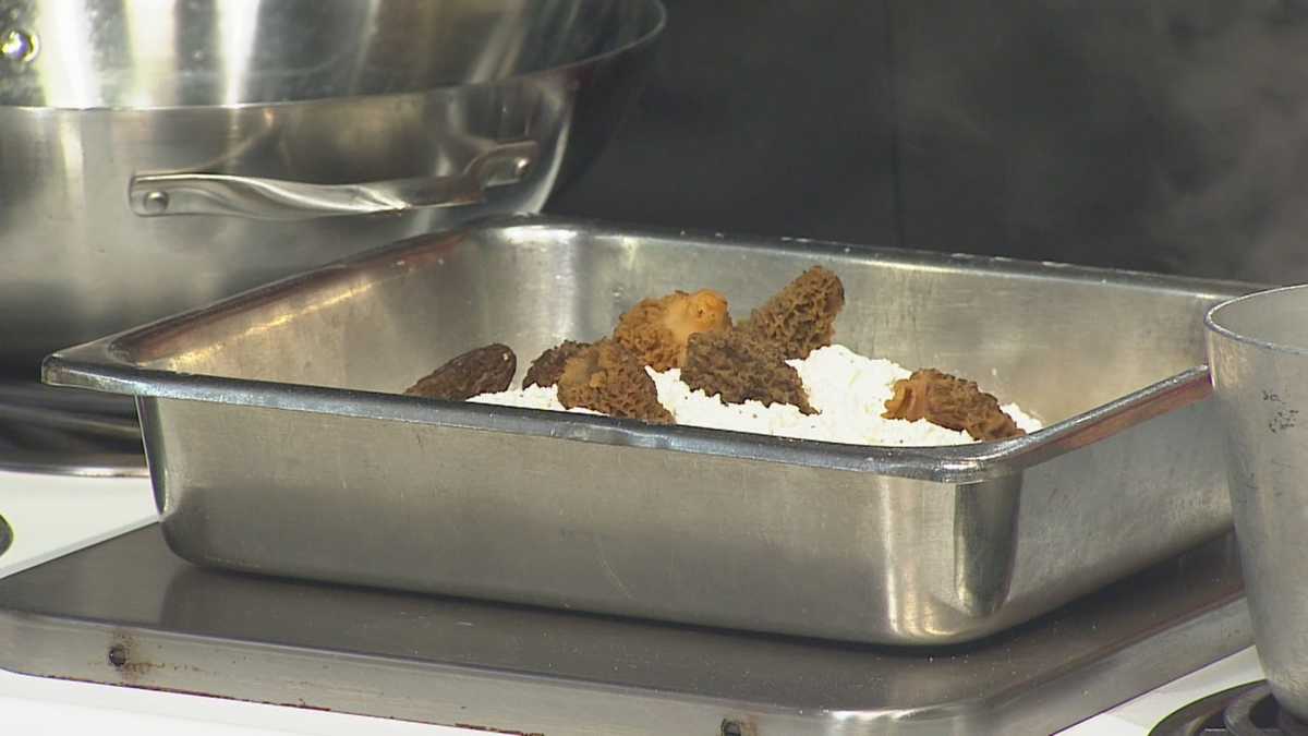 KCCI Cafe: Embassy Club Sous Chef morel mushrooms