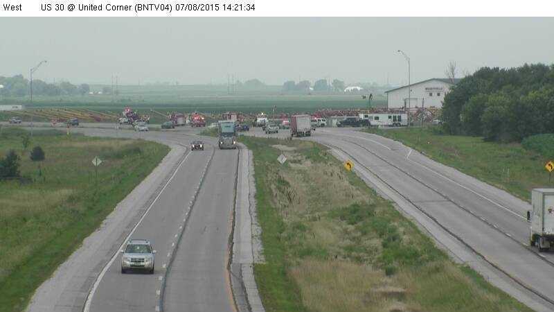 Serious crash reported on Highway 30 near Boone