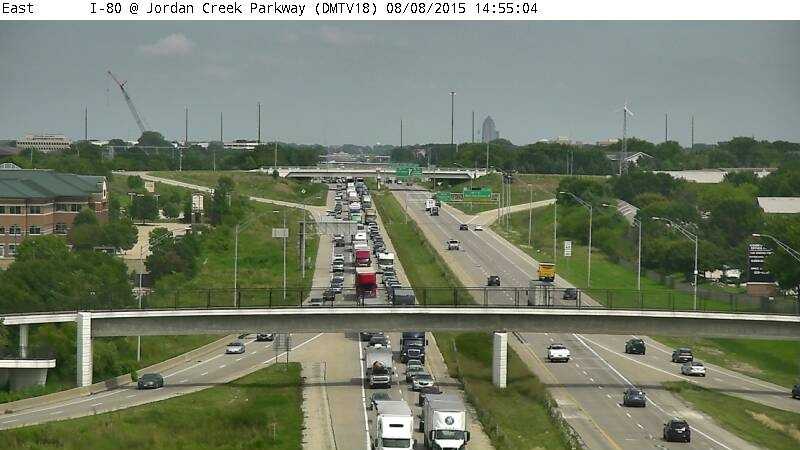 Traffic now flowing smoothly after I-80 crash