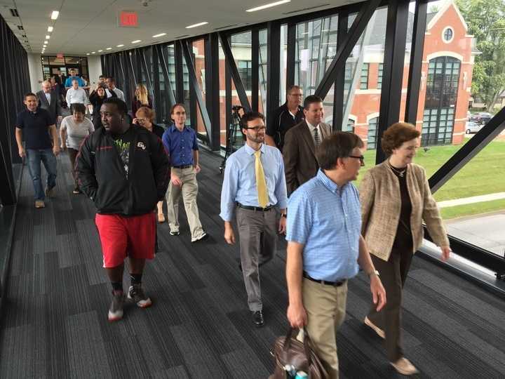 PHOTOS: Grand View University officially opens its skywalk