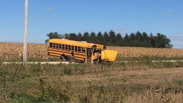 Students share stories of Iowa school bus rollover crash