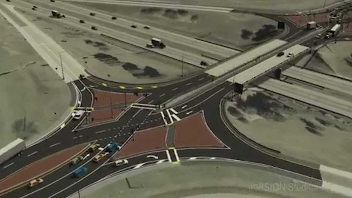 New 'diamond' intersection opening next month in DM metro