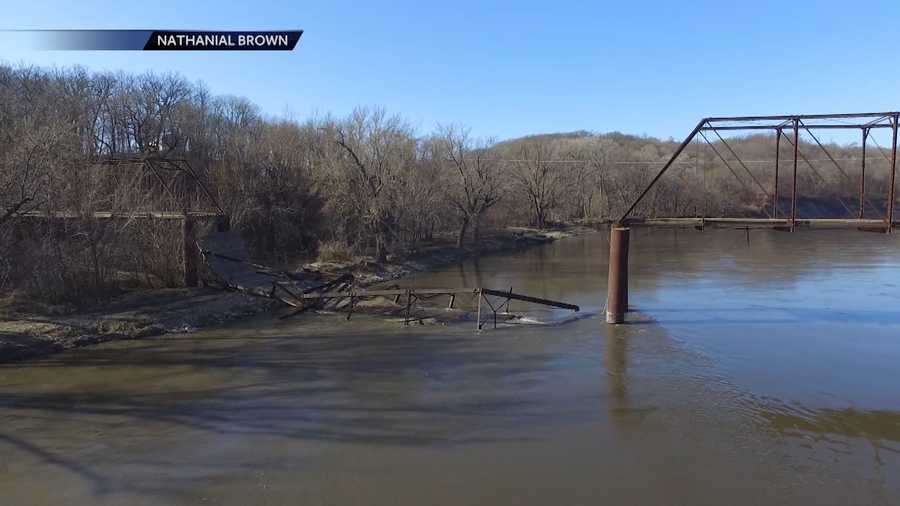 Historic bridge near Boone collapses