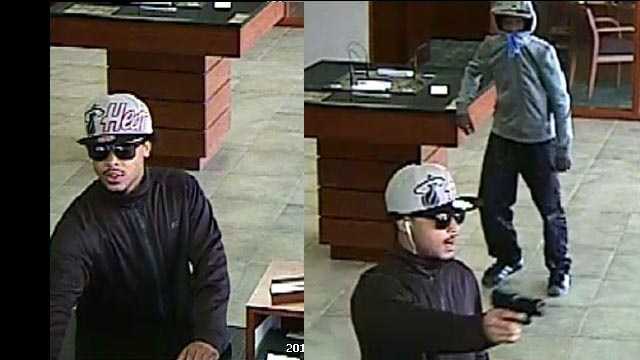 Know these men? Police release photos of armed bank robbery