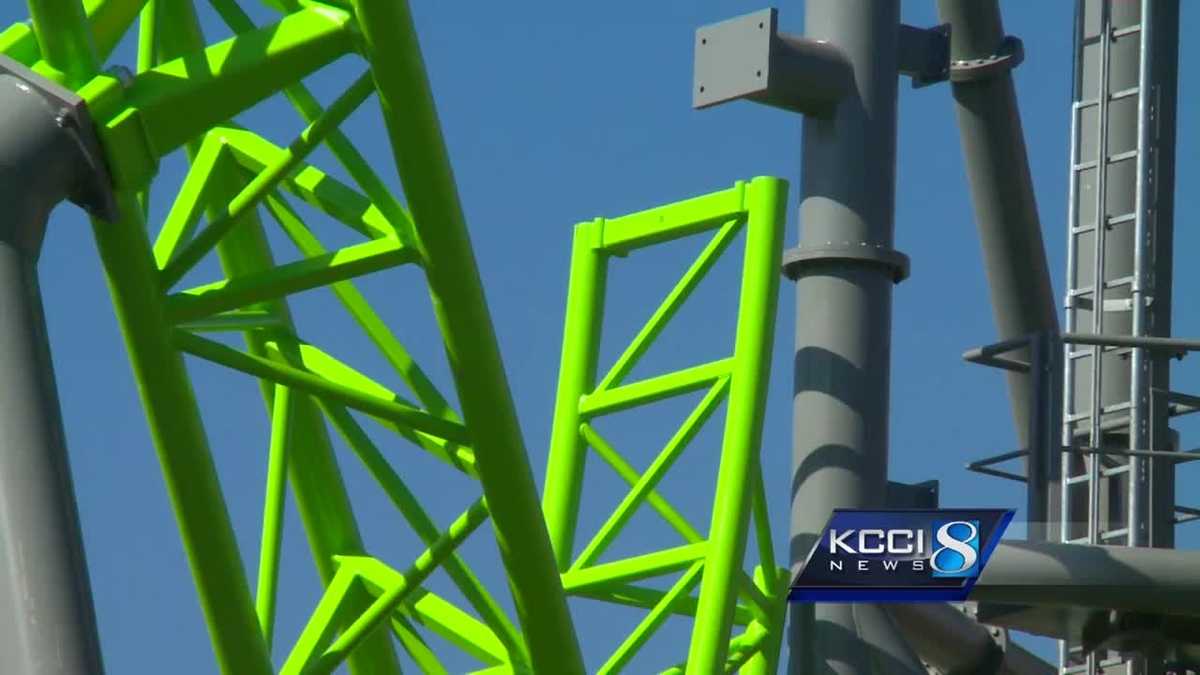 Here's a sneak peek at Adventureland's new roller coaster
