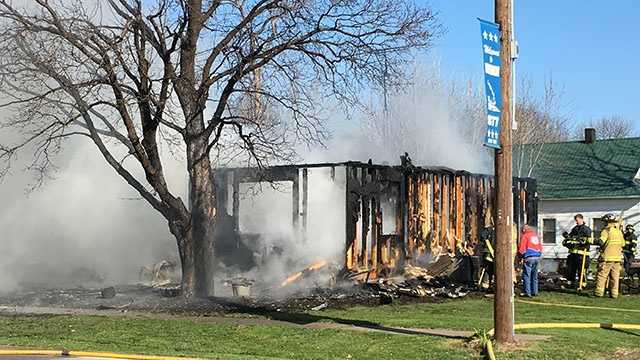 PHOTOS: Fire destroys home in Reasnor