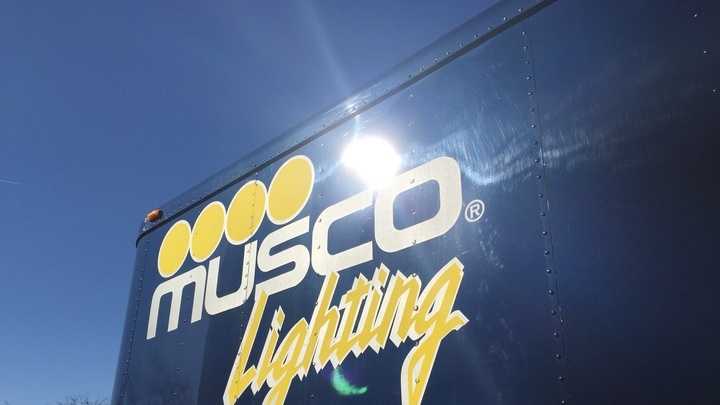 PHOTOS: Musco lighting being tested at Iowa Capitol