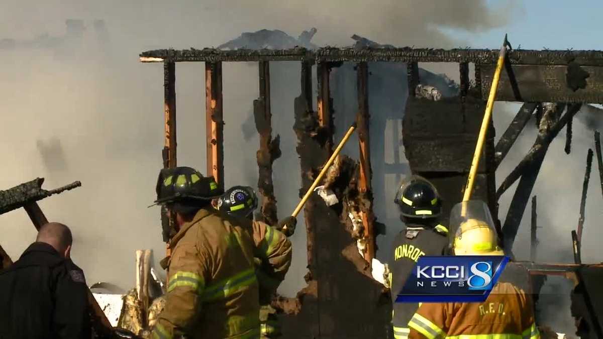 PHOTOS: Fire destroys home in Reasnor