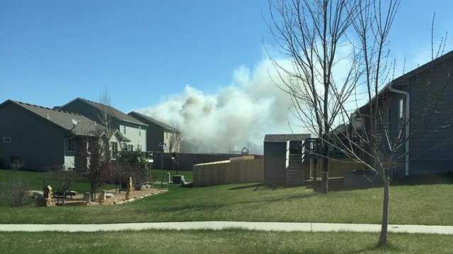 PHOTOS: Firefighters battle Ankeny house fire