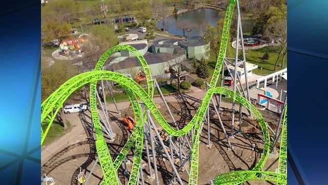 NEW VIDEO: Watch first tests of new Adventureland roller coaster