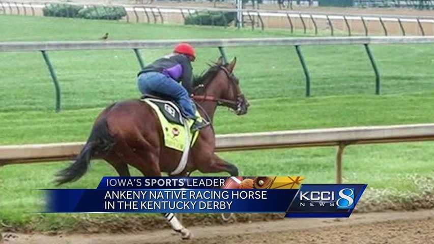 Team preps Iowa horse for Kentucky Derby