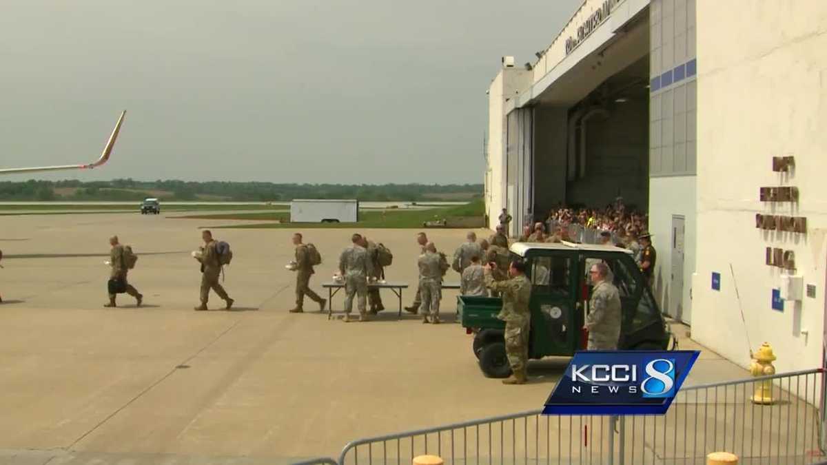 Iowa soldiers react to leaving troops in Afghanistan