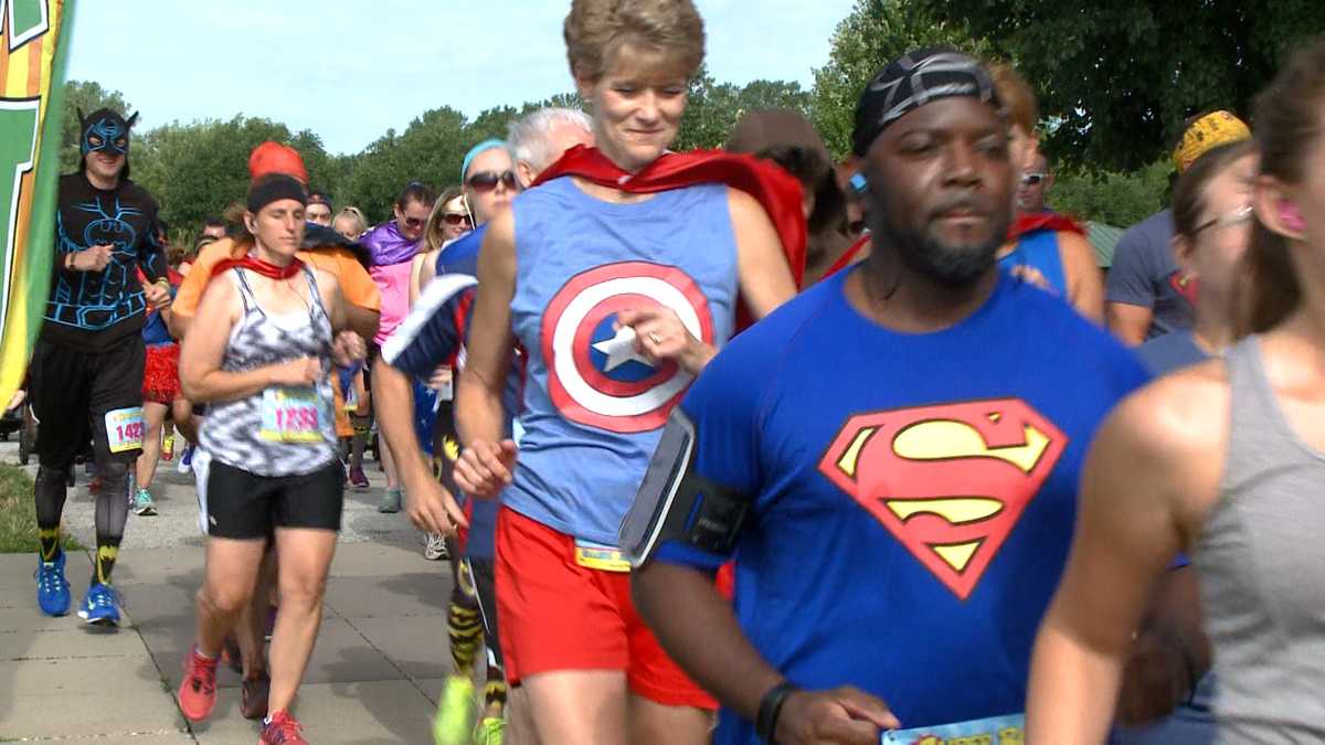 Superheros race in first-ever Super Run 5K to save the day
