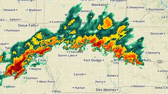 Severe thunderstorm watch issued as storms build