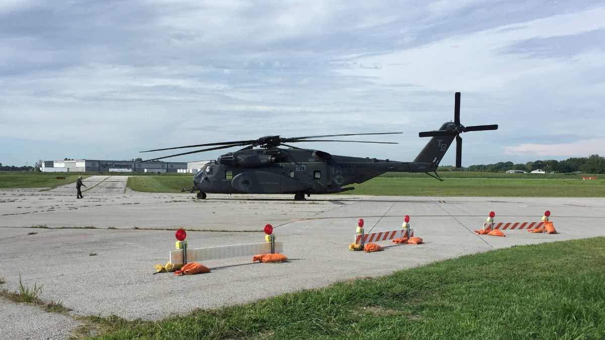 Navy Week: Navy chopper makes stop in Ames